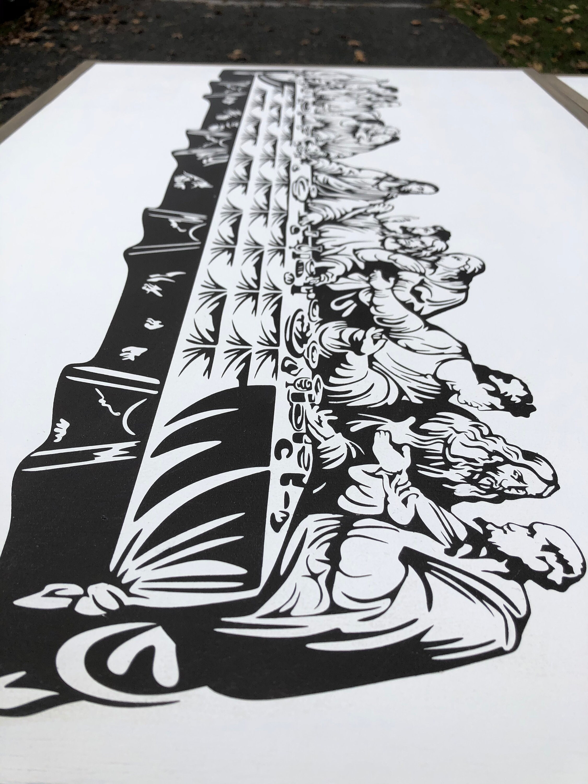 The Last Supper Signs, Last Supper Wall Art, Dining Room Signs, Dining ...