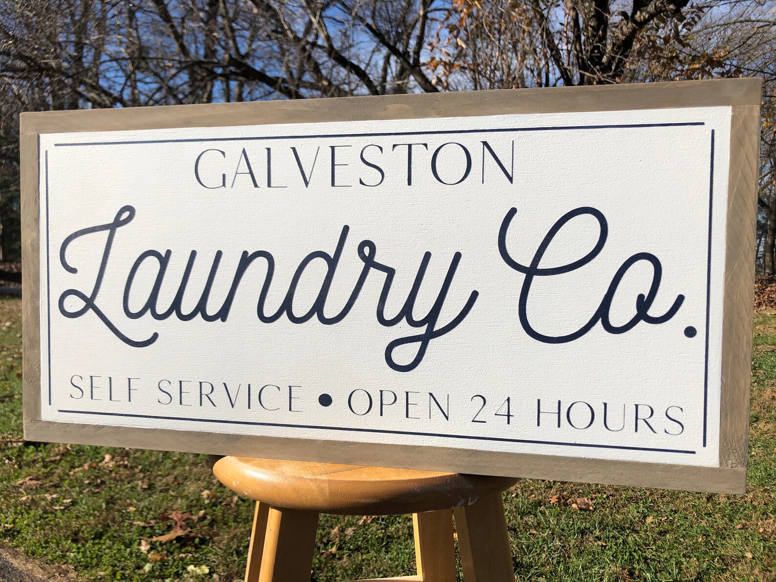 Personalized Laundry Sign Laundry Co Laundry Company Sign | Etsy