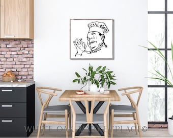 Italian Chef Sign - Etsy