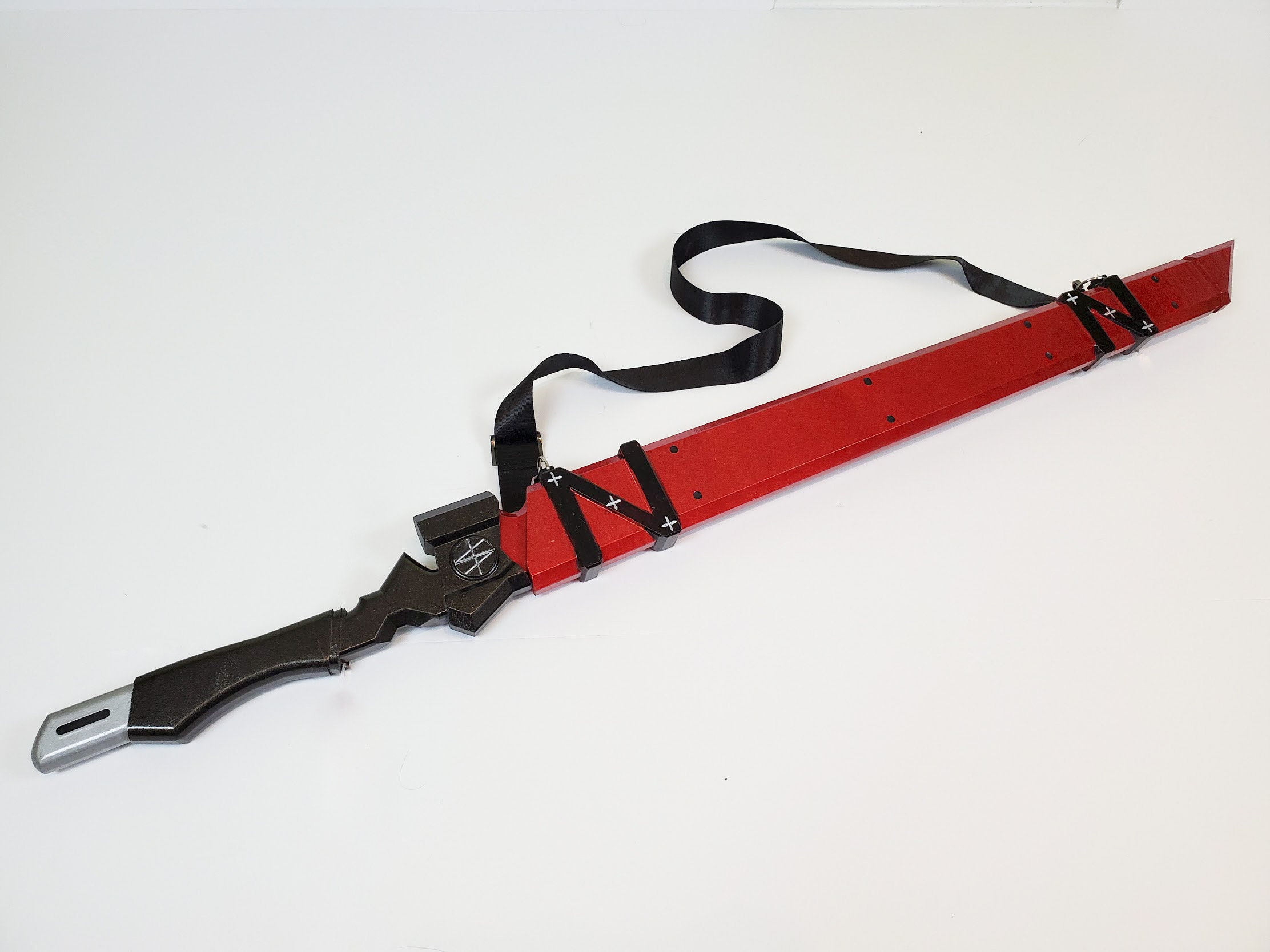 Arknights Ch'en Raythean Dual Swords & Sheath Prop Kit - Etsy Canada