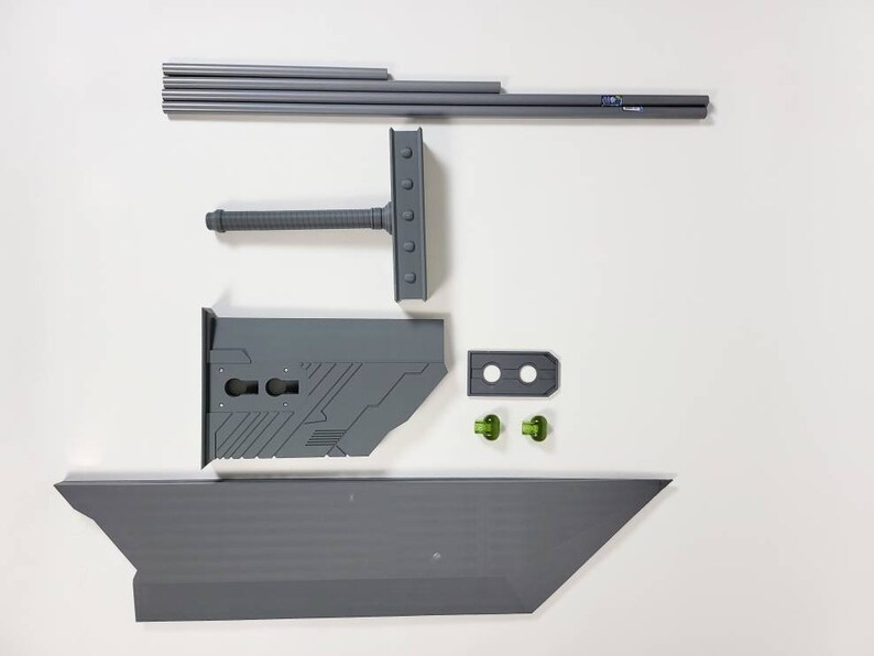 Final Fantasy VII Remake Cloud Buster Sword Prop Kit LED - Etsy