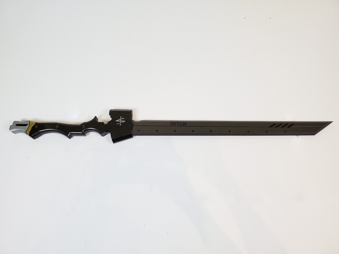 Arknights Ch'en Raythean Dual Swords & Sheath Prop Kit | Etsy