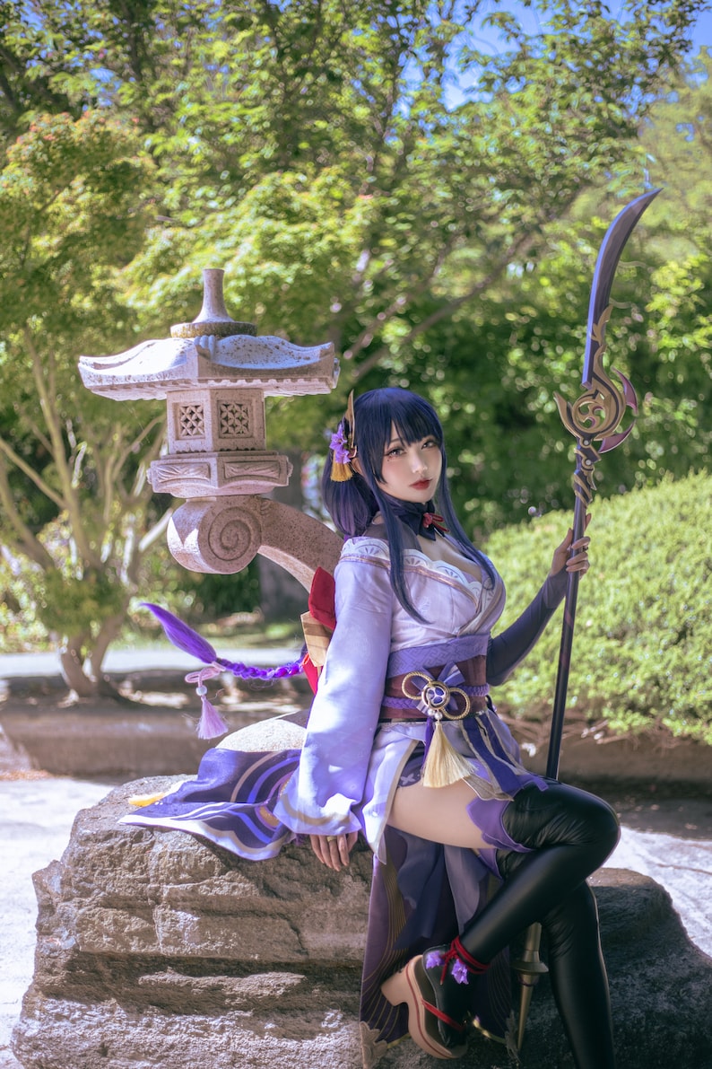 Genshin Impact Raiden Engulfing Lightning Polearm Kit - Etsy