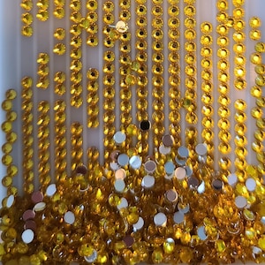 DMC 444 Rhinestone (lemon Dark) - for Round Drill Diamond Painting ...