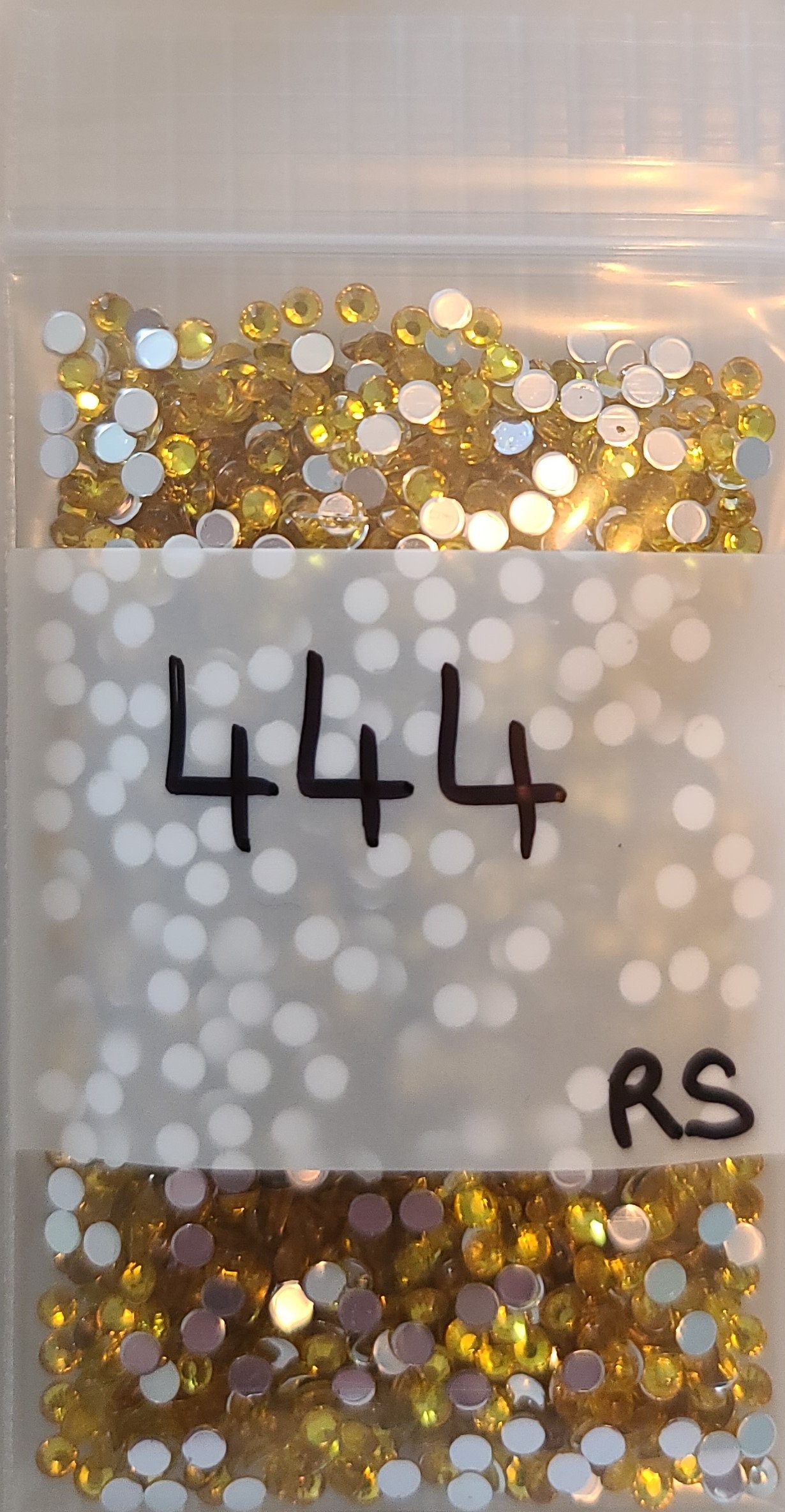 DMC 444 rhinestone Lemon Dark for round drill diamond | Etsy