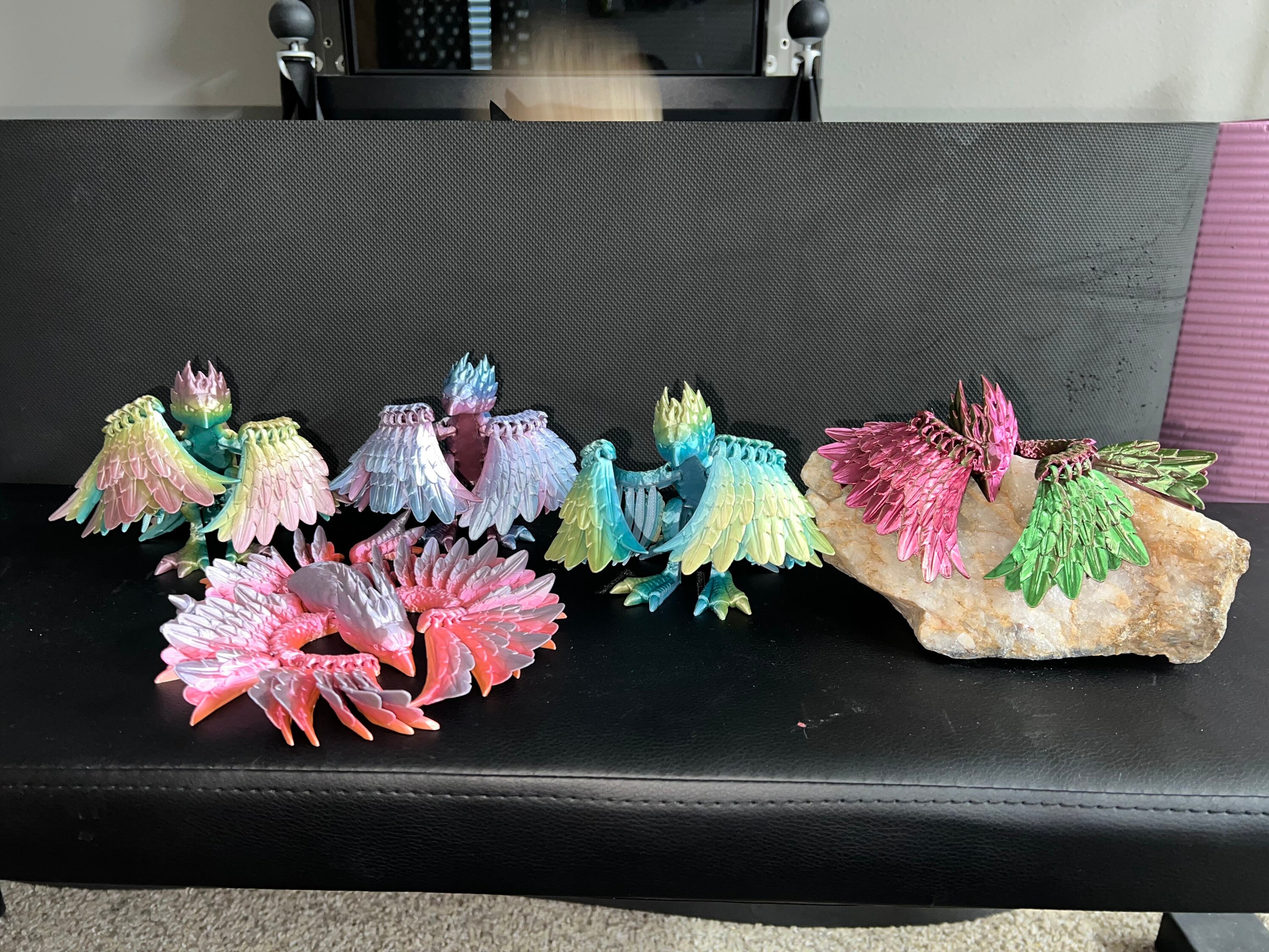 3D Printed Phoenix Bird - Etsy