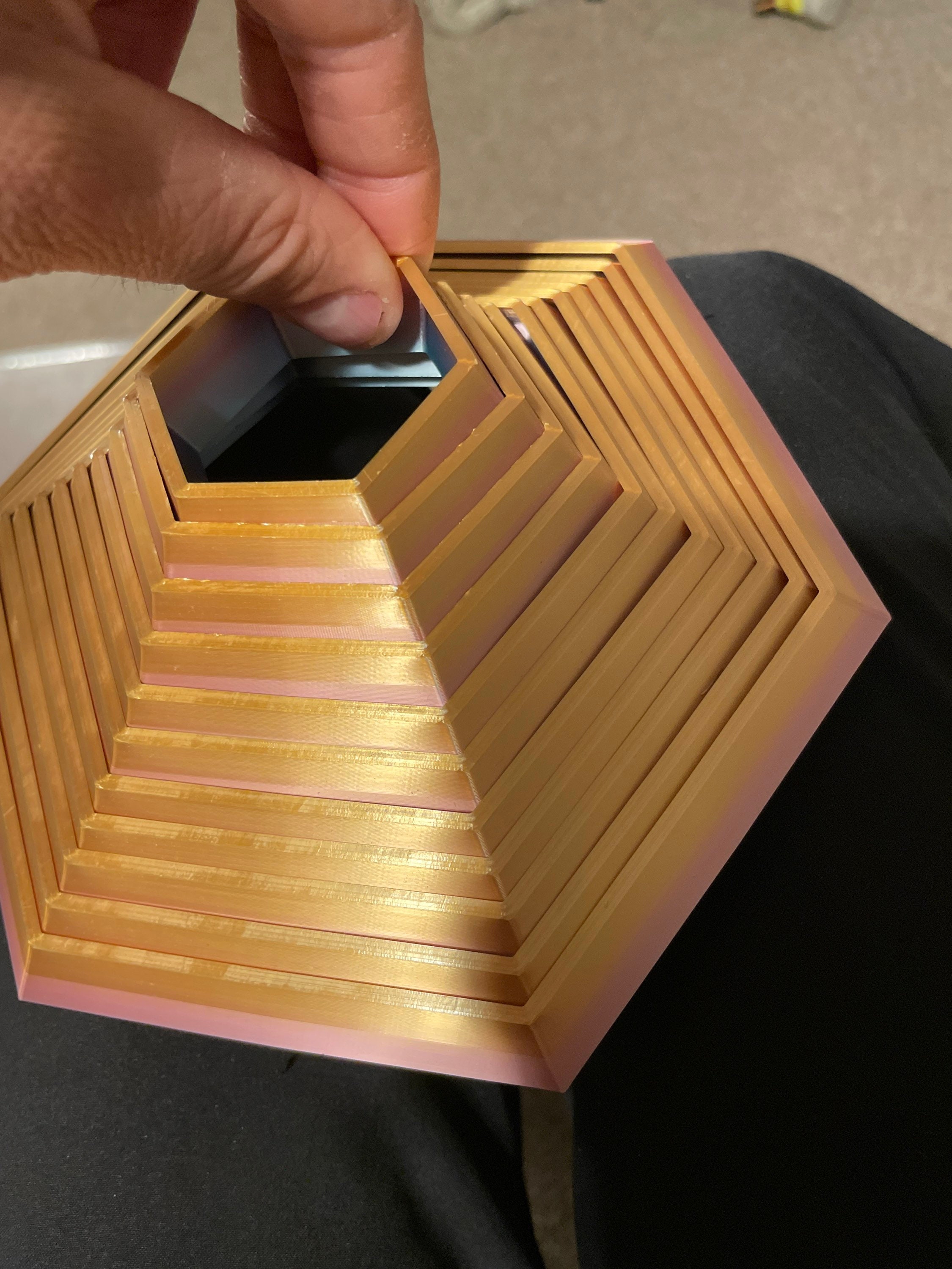 Jumbo Hexagon Fidget Toy | Etsy