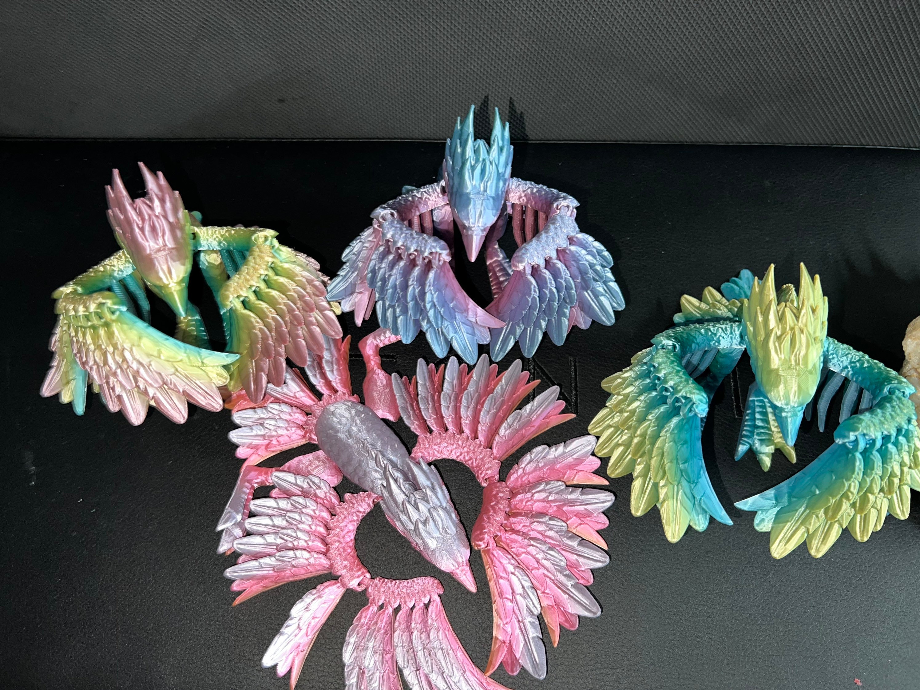 3D Printed Phoenix Bird - Etsy