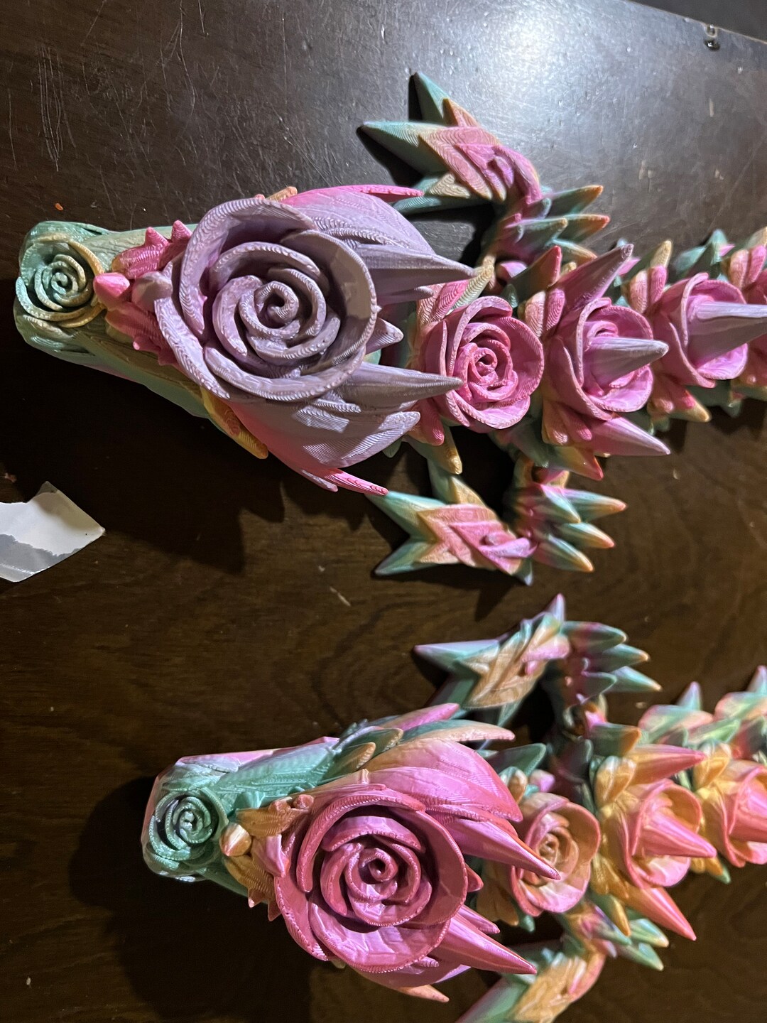 Jumbo Articulated Rose Dragon - Etsy