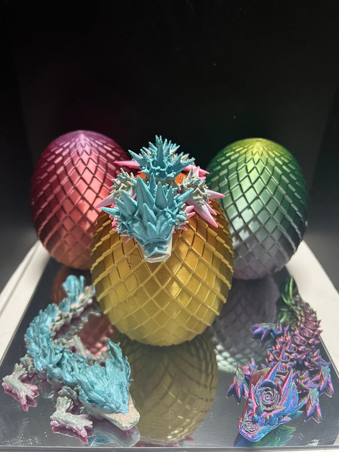 Crackable Mystery 3D Printed Dragon Egg - Etsy