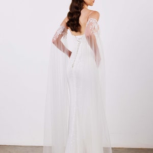 DAHLIA Arm Veils, Bicep Wedding Veils, Lace Veil, Bridal Veil, Wedding ...