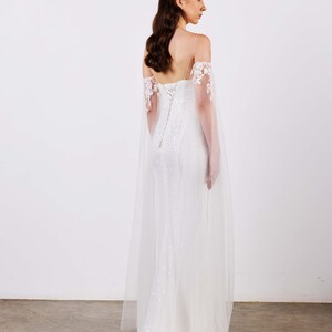 DAHLIA Arm Veils, Bicep Wedding Veils, Lace Veil, Bridal Veil, Wedding ...