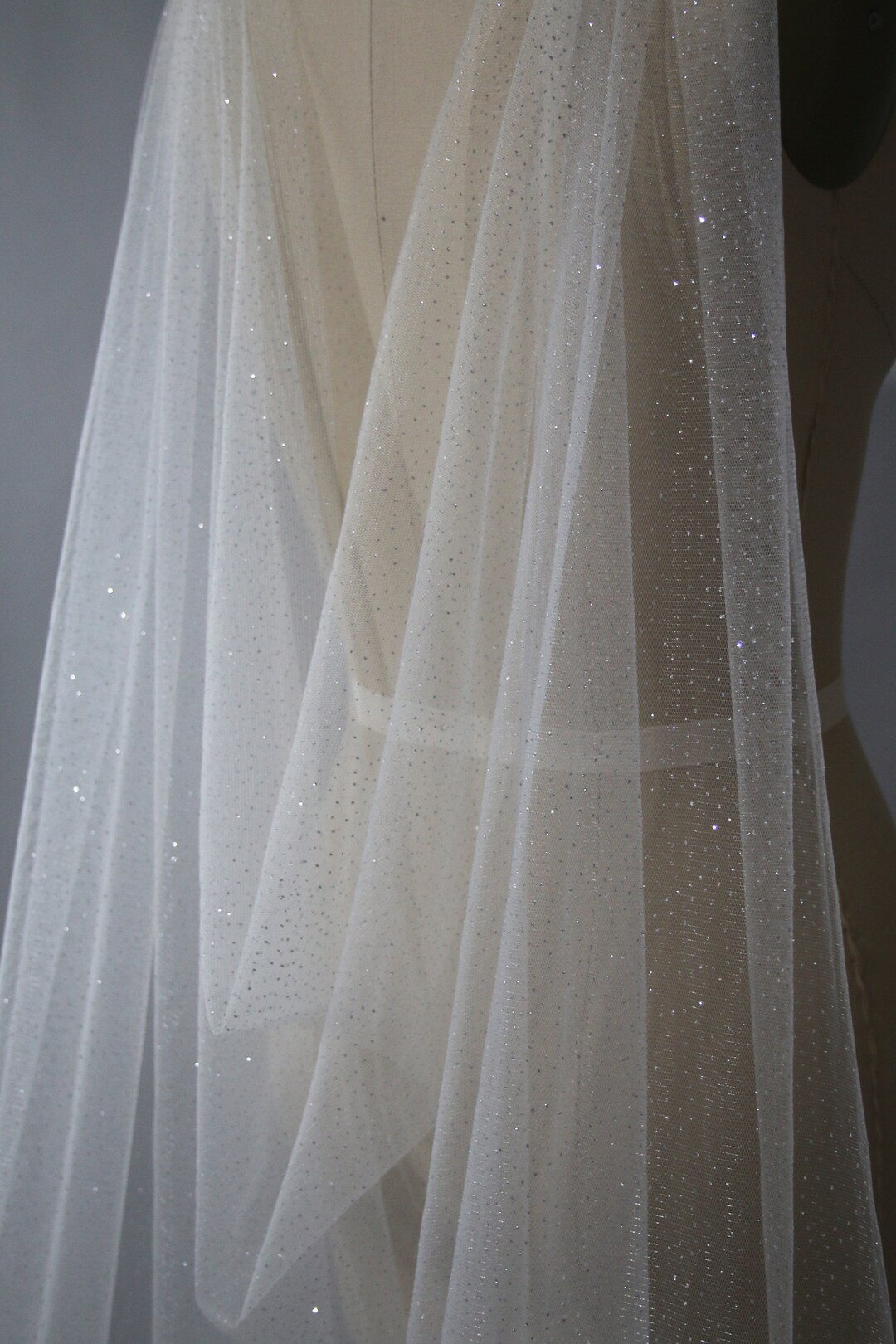 CLEO Cape , Cape Veil , Long Veil , Sparkle Veil , Glitter Veil , Shiny ...