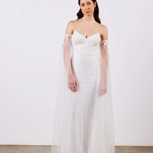 DAHLIA Arm Veils, Bicep Wedding Veils, Lace Veil, Bridal Veil, Wedding ...