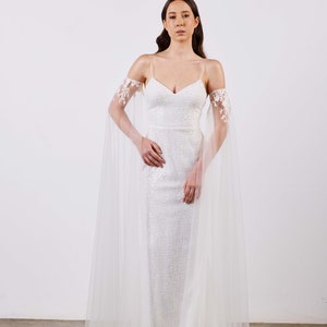 DAHLIA Arm Veils, Bicep Wedding Veils, Lace Veil, Bridal Veil, Wedding ...