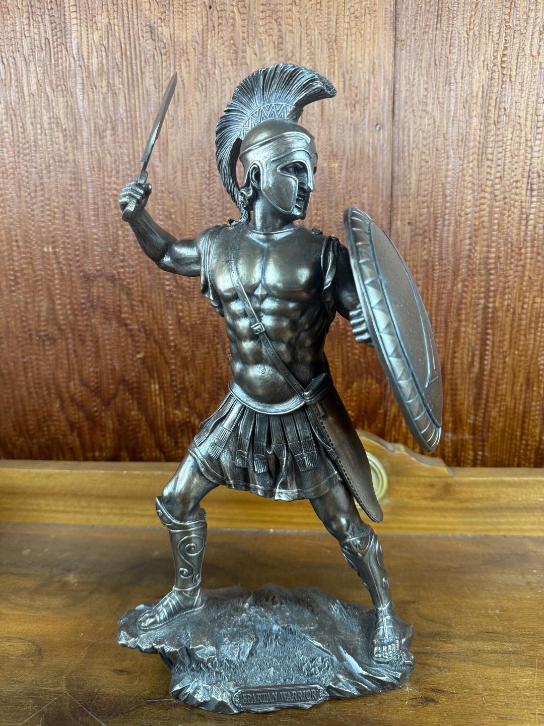 Spartan Warrior Statue 13” Tall Veronese Design Resin Statue - Etsy