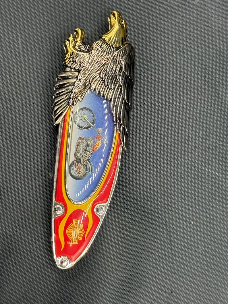 Harley Davidson Motorcycle Collectible Knife Franklin Mint Billy Bike - Etsy Canada