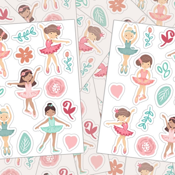 Ballet Sticker - Etsy