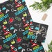 Mad Science Party, Mad Scientist Gift Wrapping Paper Roll, Laboratory ...