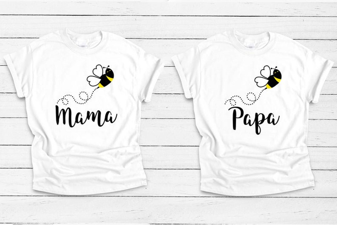 Mama Bee, Papa Bee, Bee Shirts, Mommy and Daddy of Birthday Girl Shirt ...