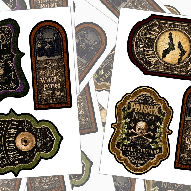 Potion Labels - Etsy