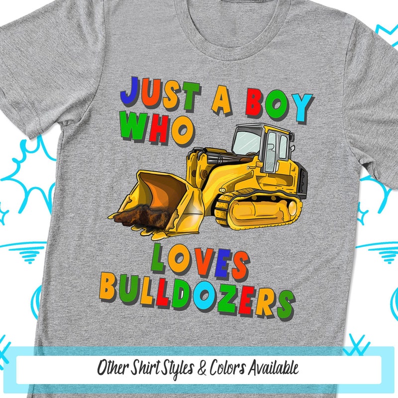 Bulldozer Shirt - Etsy