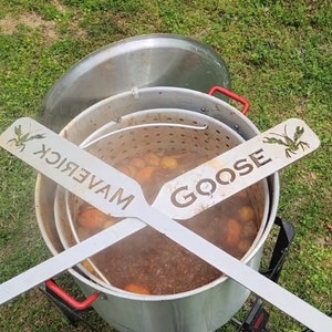 Personalized Crawfish Boiling Stir Paddle | Personalized Paddle | Crab ...