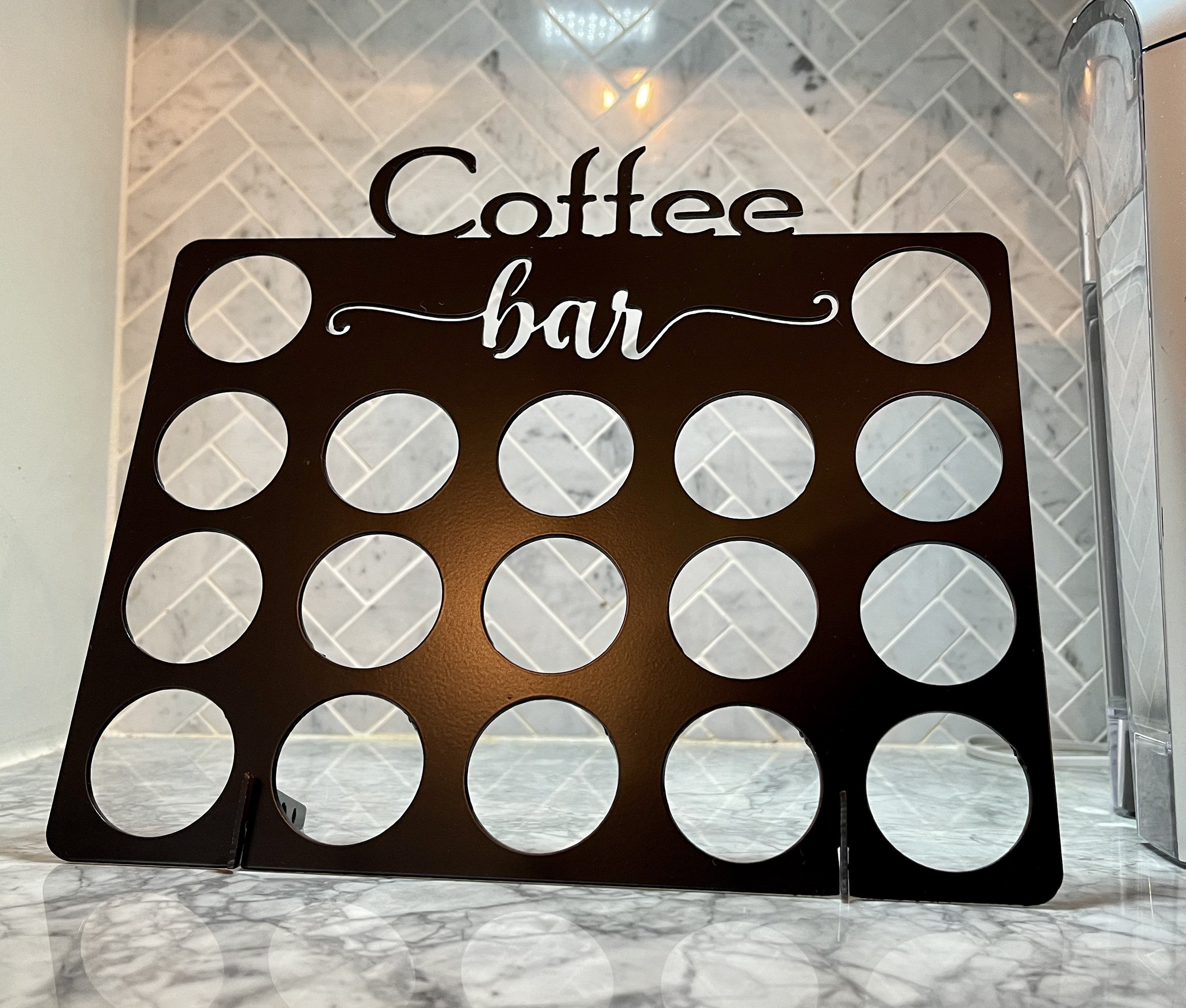 Coffee Bar K-cup Pod Holder Coffee Pod Display Kitchen - Etsy