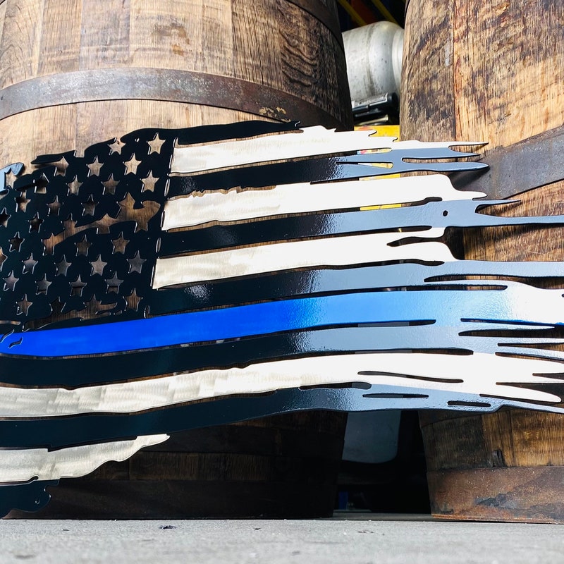 Thin Blue Line Decor - Etsy