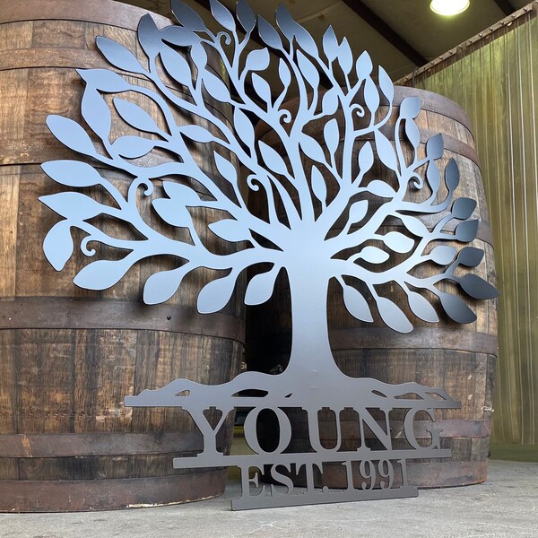 Tree of Life Metal Gate - Etsy