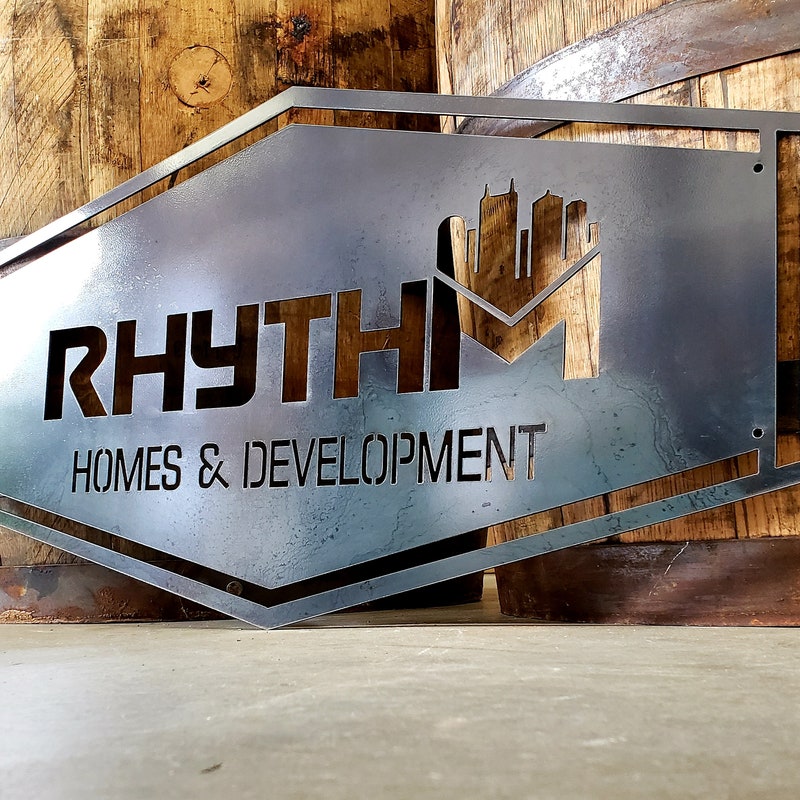 Metal Custom Cutout Sign - Etsy