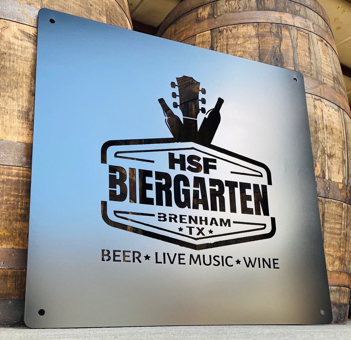 24 X 24 Metal Custom Logo Business Sign Outdoor Sign - Etsy