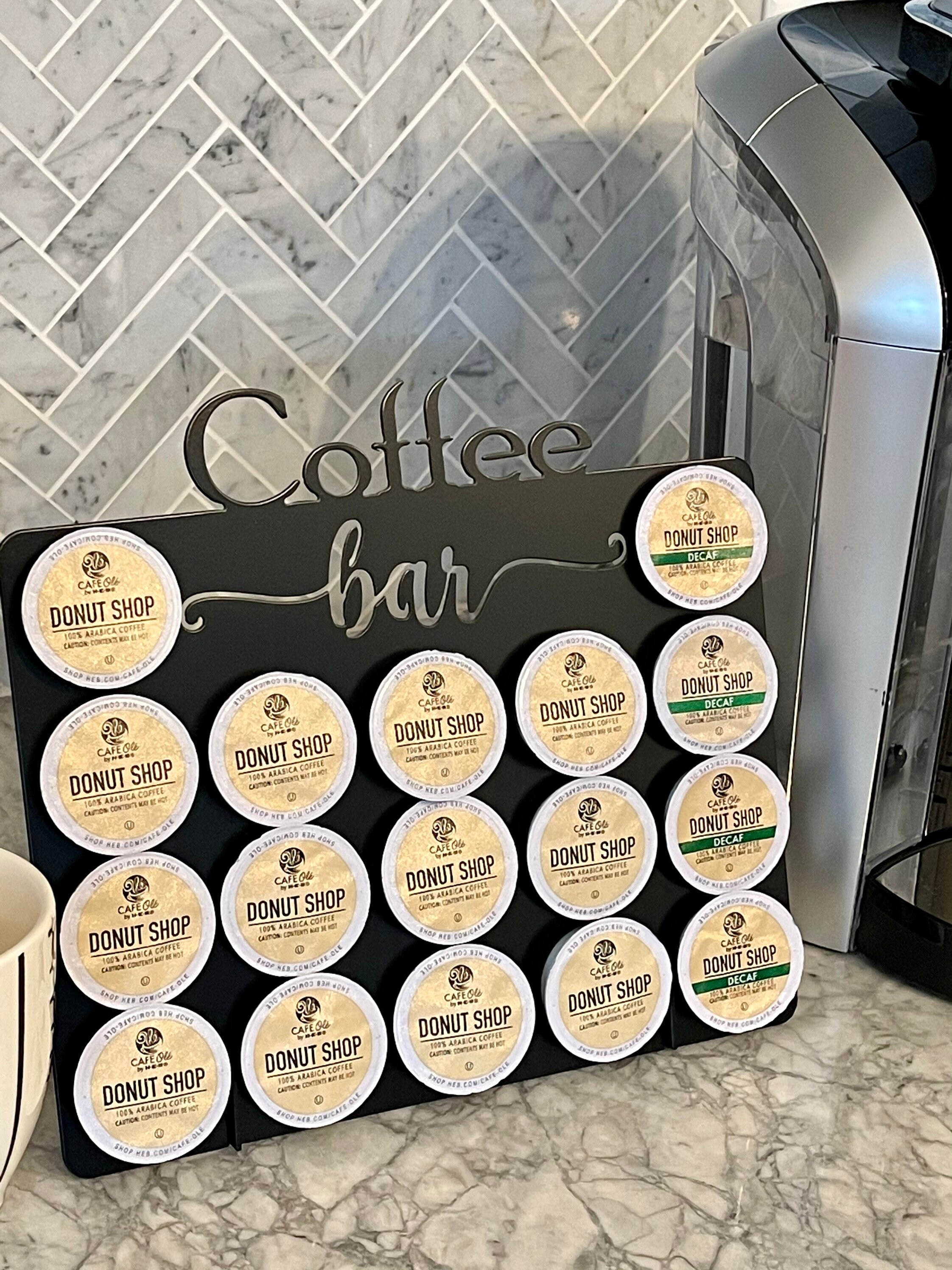 Coffee Bar K-cup Pod Holder Coffee Pod Display Kitchen - Etsy