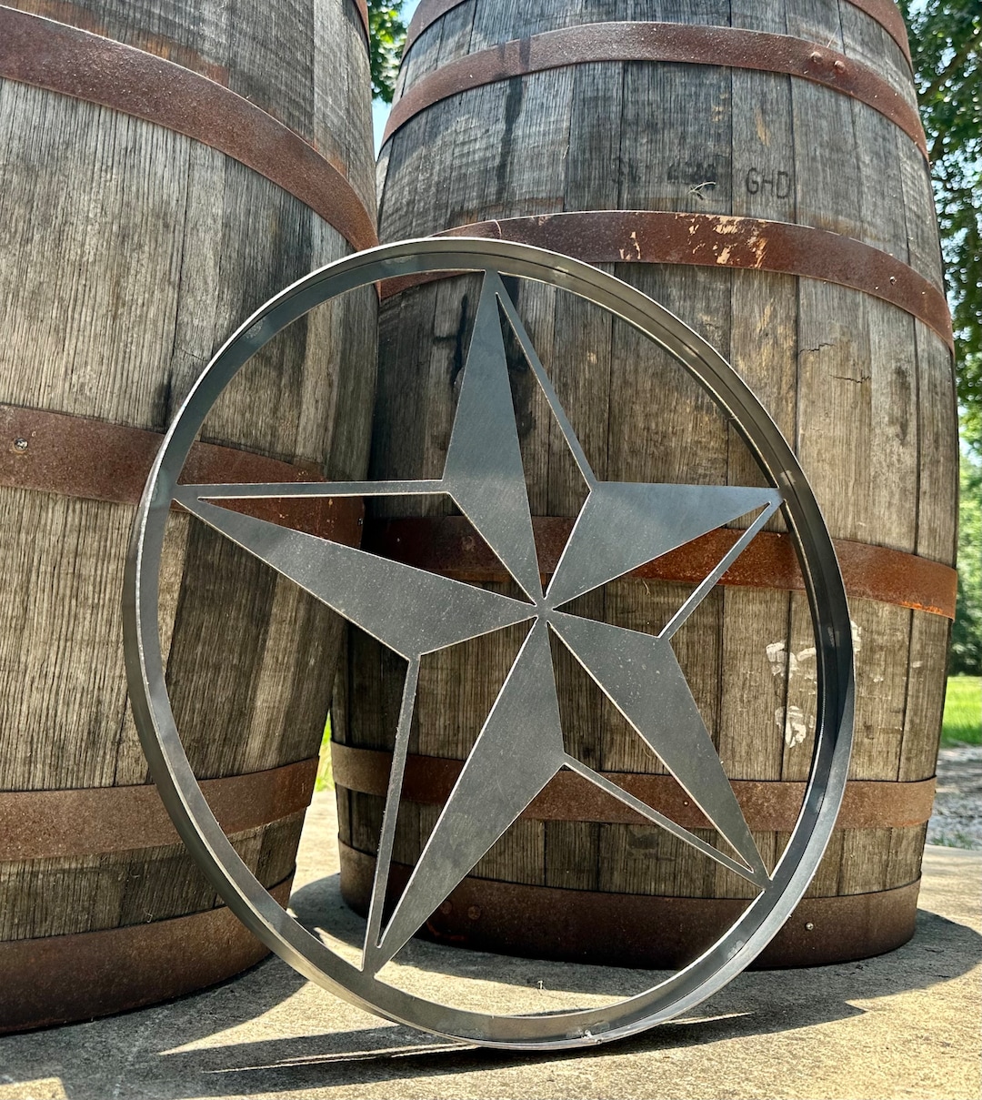 Lone Star for Wrought Iron Fence | Metal Texas Lonestar | Gate Sign ...