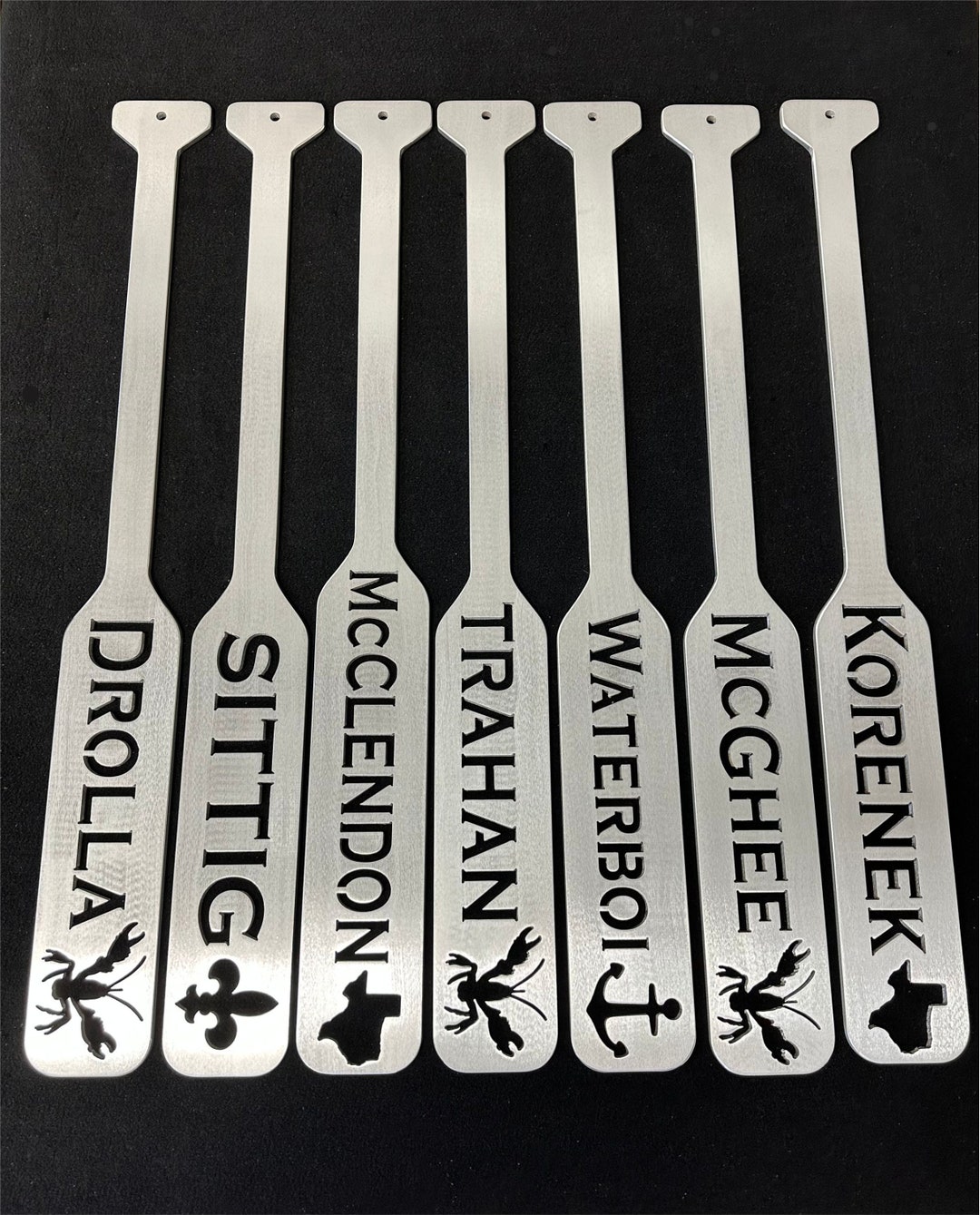 Personalized Crawfish Boiling Stir Paddle | Personalized Paddle | Crab ...