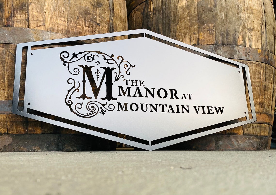 14x28 Custom Logo Cut-out Business Metal Sign Outdoor Logo - Etsy