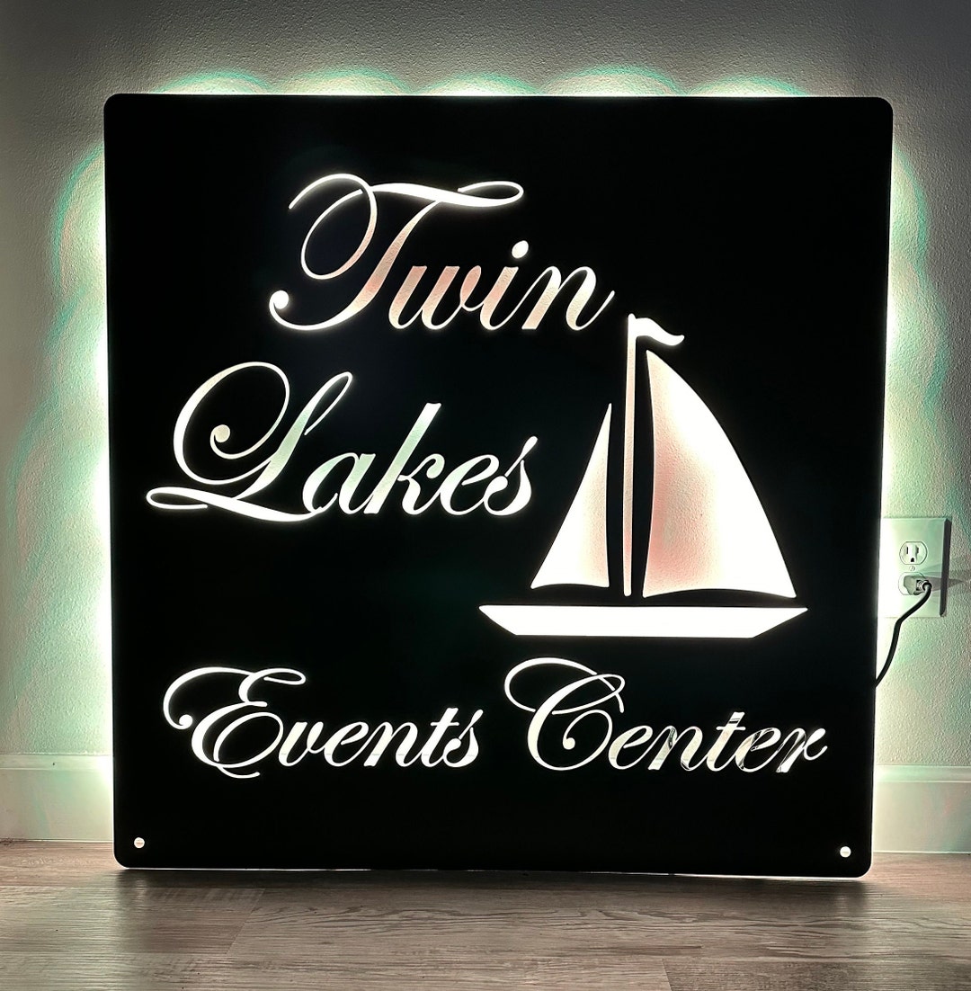 36" X 36" Custom Logo Business Sign | Office Decor | Office Sign ...