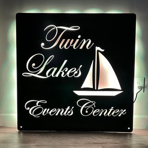 36" X 36" Custom Logo Business Sign | Office Decor | Office Sign ...