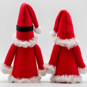 Santa and Mrs. Claus (pair) Christmas Holiday Gnomes - Etsy