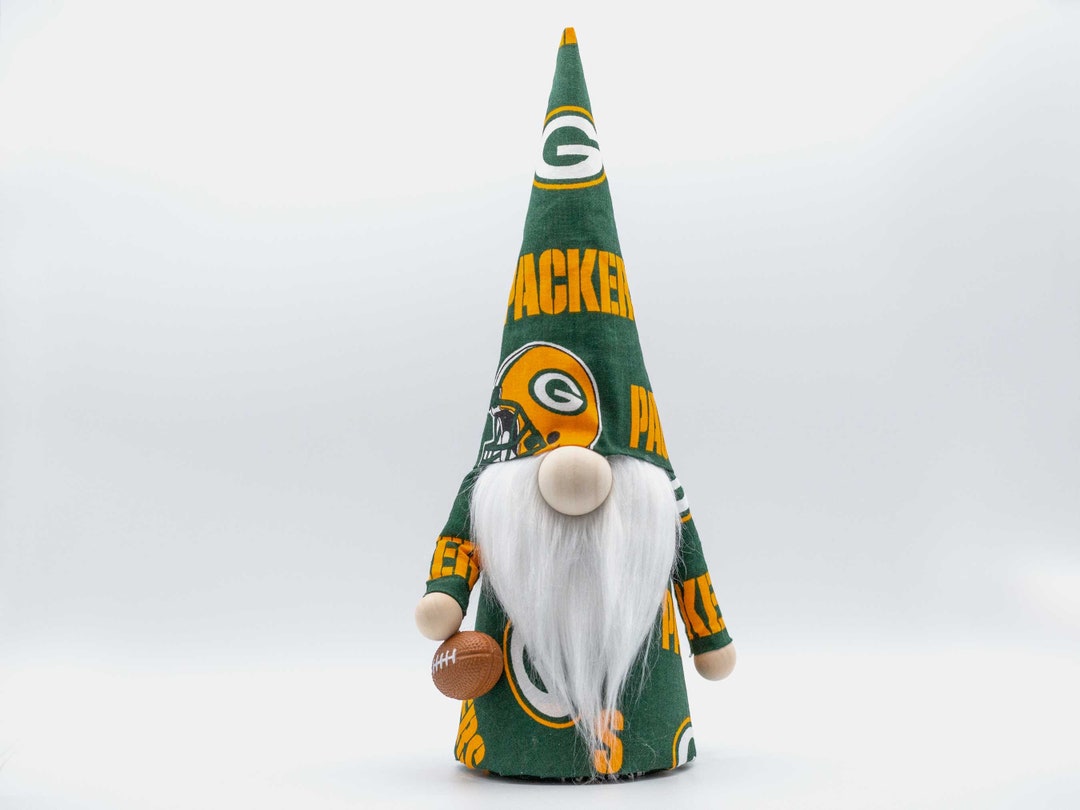 Green Bay Packers Football Fan Gnome - Etsy