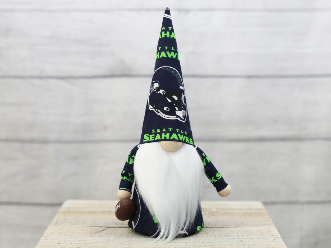 Seattle Seahawks Football Fan Gnome - Etsy