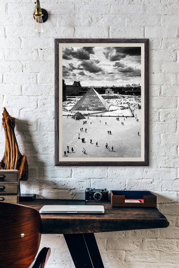 The Louvre Museum Poster Print - Etsy