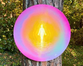 Telepathy, Original Painting, Visionary Painting, Visionary Art ...