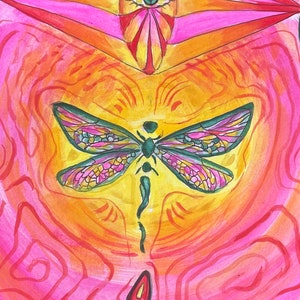 Telepathy, Original Painting, Visionary Painting, Visionary Art ...