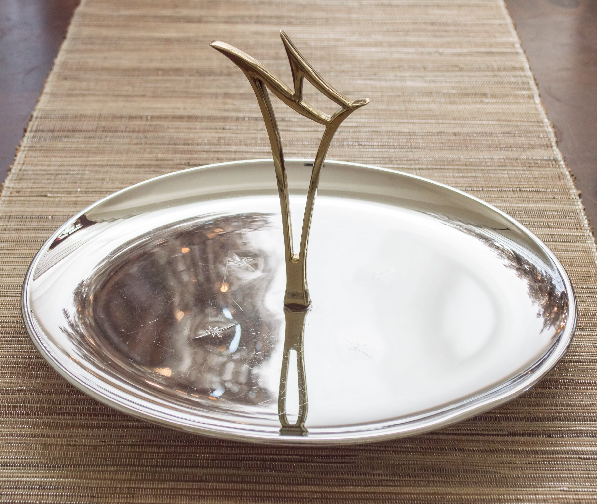 Riviera Chrome Starburst Tidbit Trays Kitchen & Dining Home & Living ...