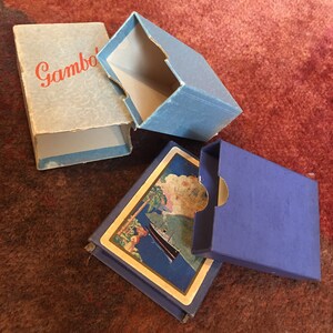 Card Game Boxes. Vintage, Empty Boxes to Use for Storage, Assemblage ...