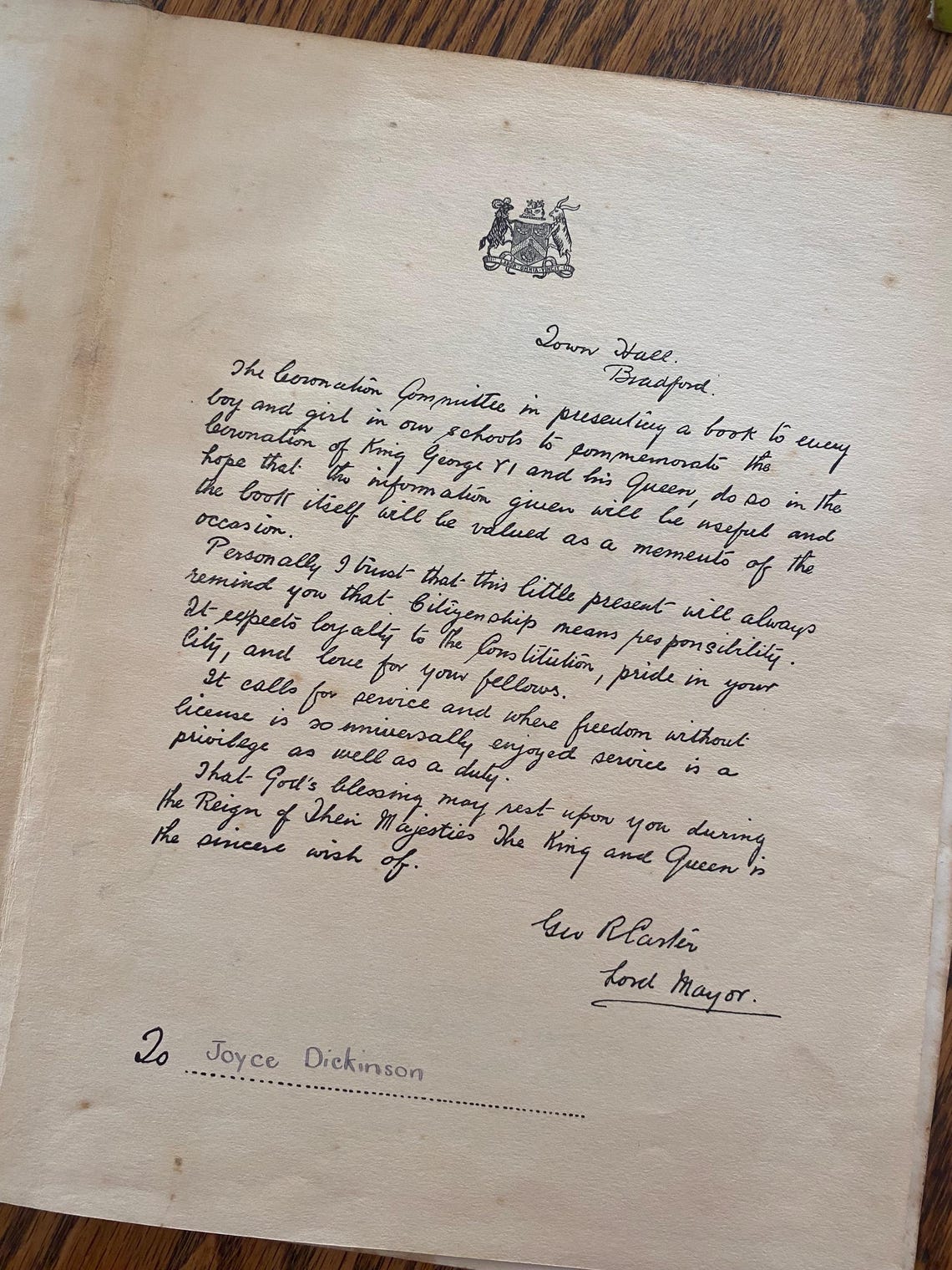 The Crowning of the King and Queen King George VI and Queen Elizabeth ...