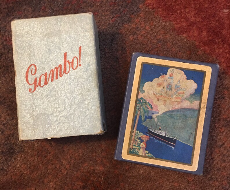 Card Game Boxes. Vintage, Empty Boxes to Use for Storage, Assemblage ...
