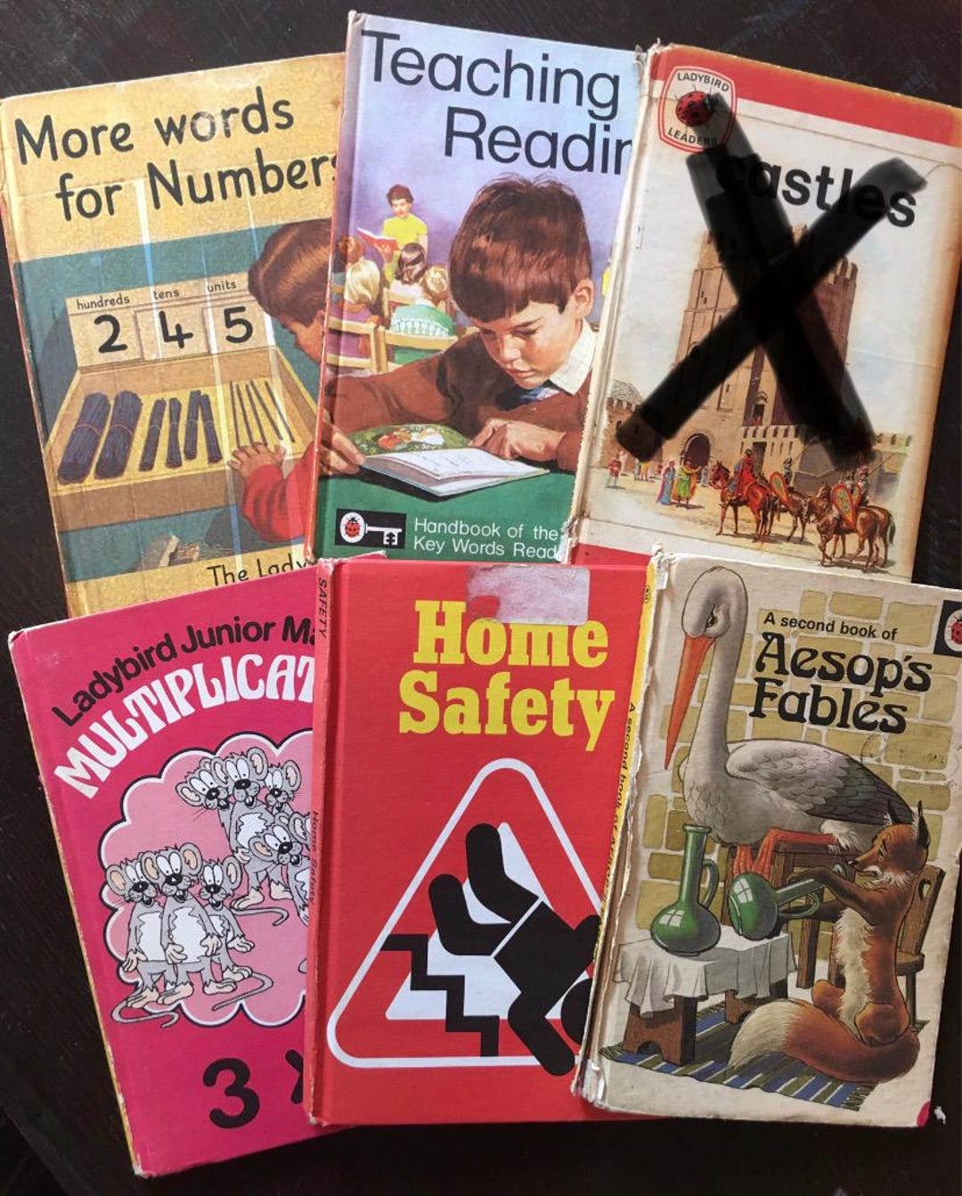 Vintage Ladybird Book Covers. Empty Books for Collage, Junk Journals ...