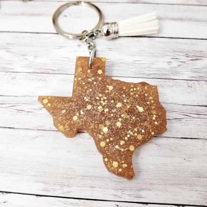 Texas Keychain - Etsy